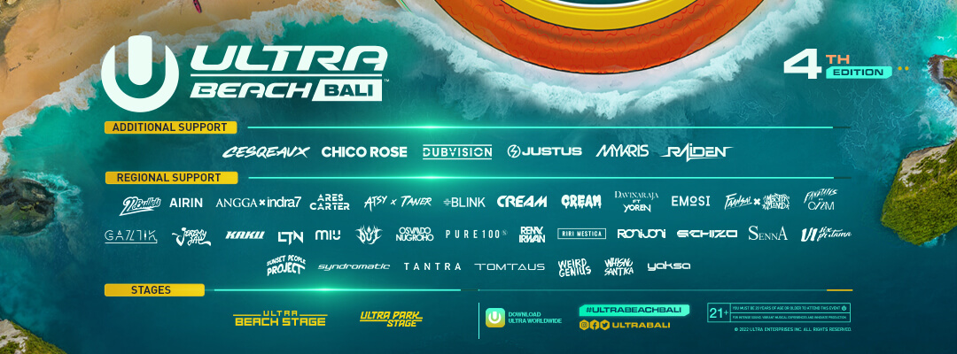 Ultra Beach Bali - September 29-30, 2022